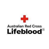 Australian red cross lifeblood in Chatswood Interchange in Sydney, NSW 2067