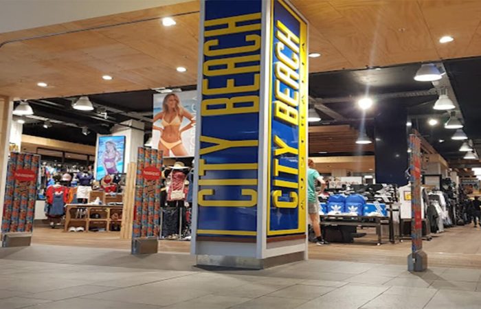 City beach banner