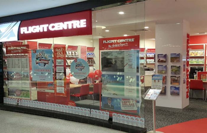 Flight centre banner