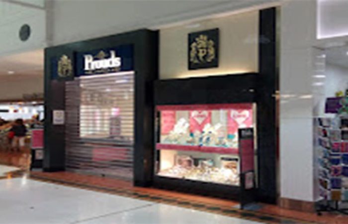 Prouds jewellers banner
