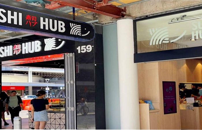 Sushi hub Grove square in Sydney, NSW 2153